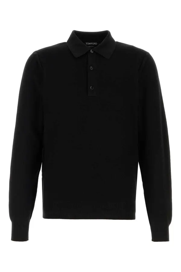 TOM FORD Silk Blend Polo Shirt