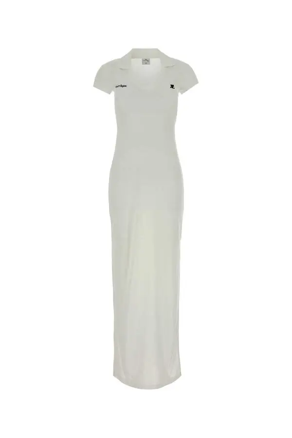 COURREGES Polyester Polo Dress