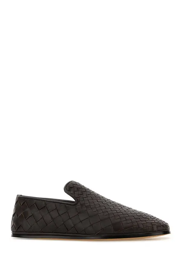 Bottega Veneta Nappa Leather Sunday Loafers - Brown