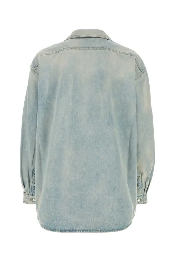 1989 STUDIO Denim Oversize Shirt - Blue