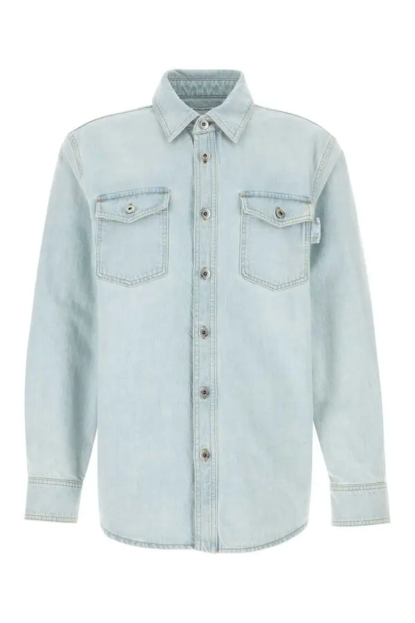 Bottega Veneta Denim Shirt - Blue