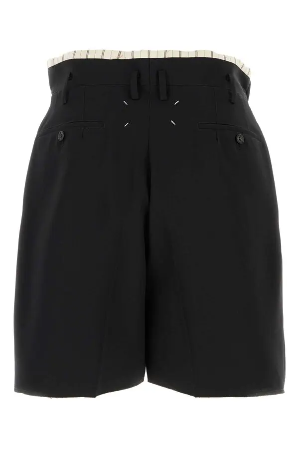 MAISON MARGIELA Wool Bermuda Shorts