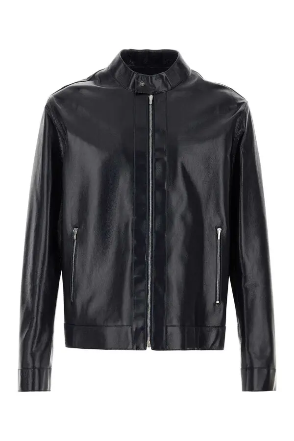 Fendi Midnight Leather Jacket