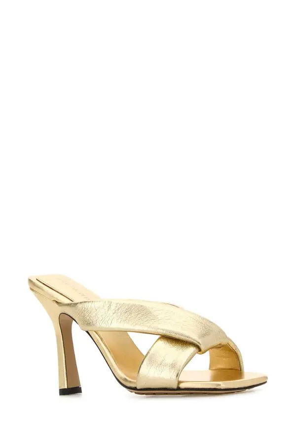 Bottega Veneta Leather Niva Mules