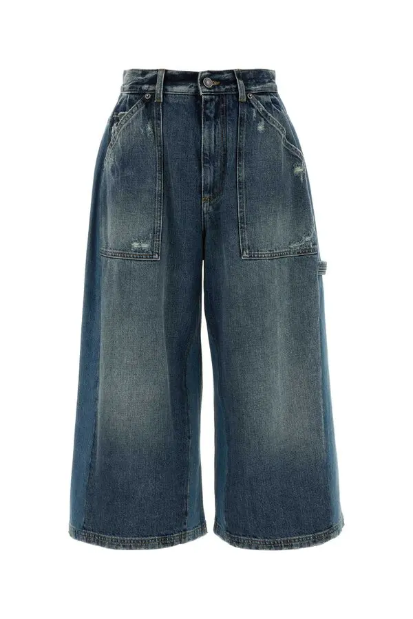 Dolce & Gabbana Denim Bermuda Shorts