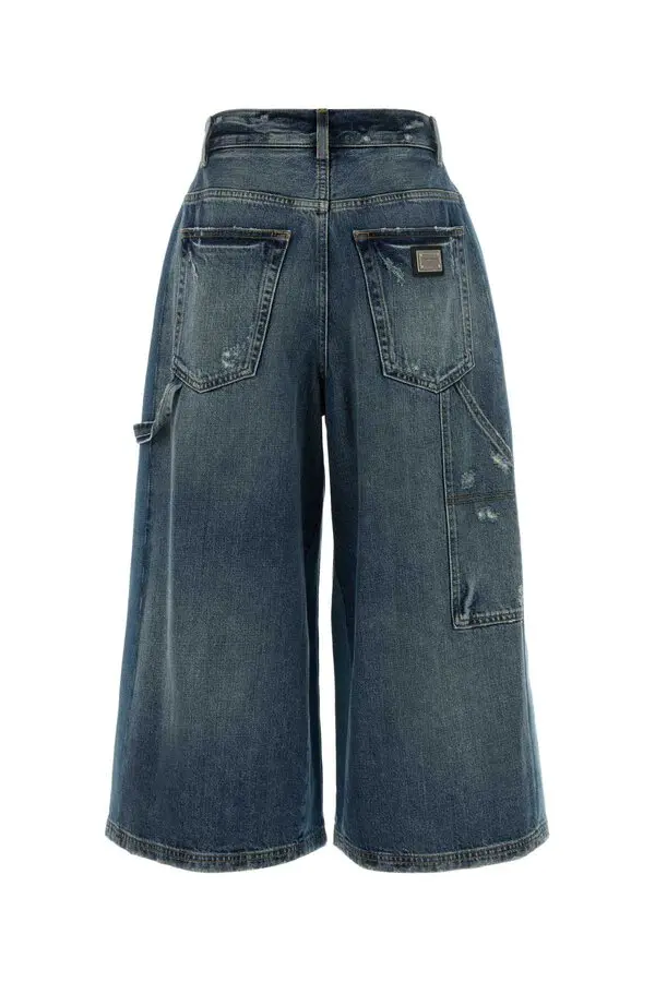 Dolce & Gabbana Denim Bermuda Shorts