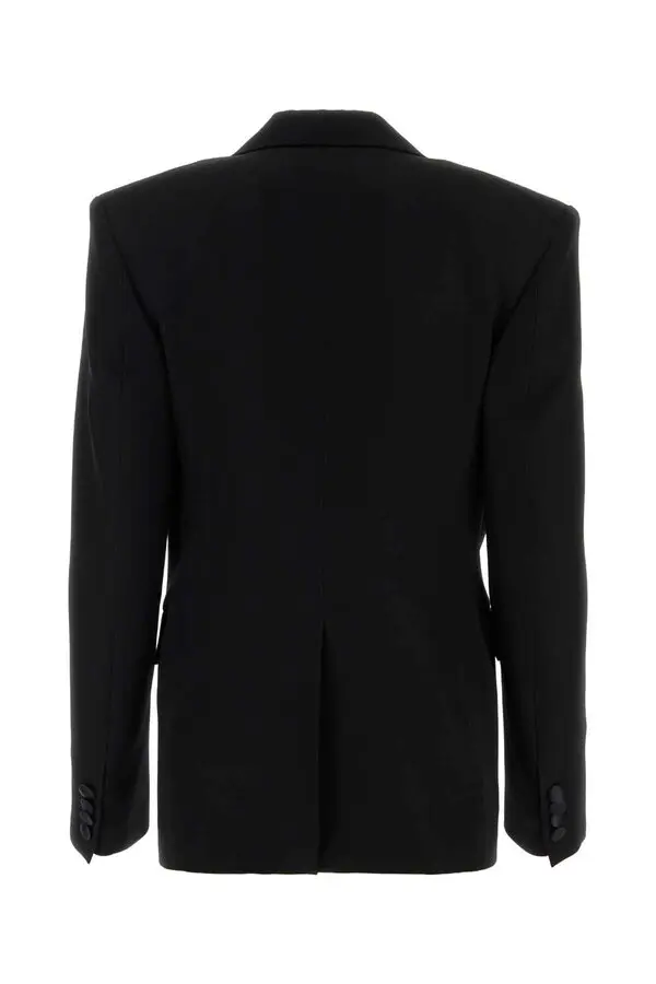 Stella McCartney Wool Embellished Blazer - Black