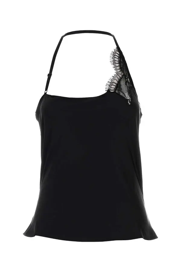 COURREGES Stretch Satin Top