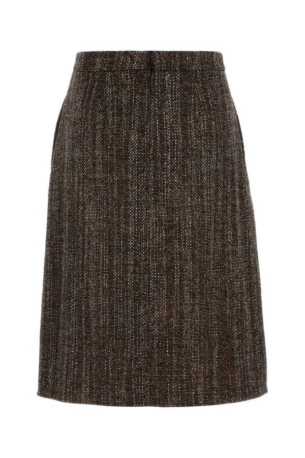 Fendi Tweed Skirt