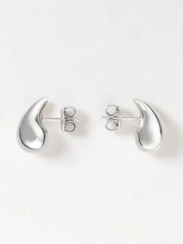 Bottega Veneta Mini Drop Sterling Earrings - Silver