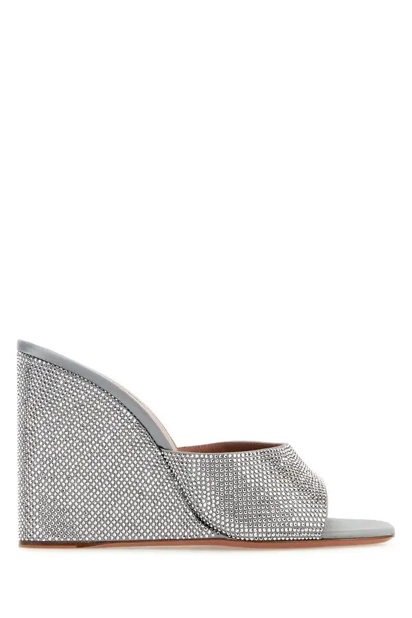 Amina Muaddi Scarpe Con Tacco - Multicolor