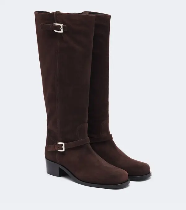 Staud Brooklyn Suede Knee-height Boots