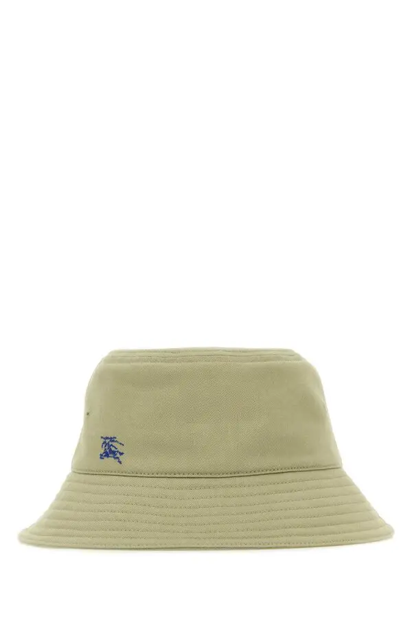 Burberry Khaki Cotton Bucket Hat - Green