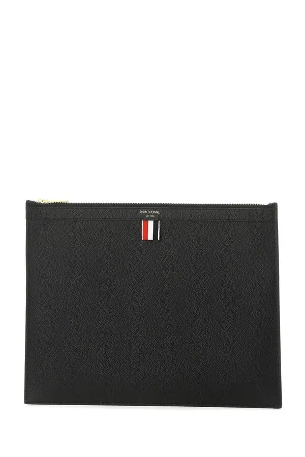 Thom Browne Leather Document Holder