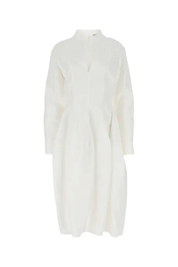 Bottega Veneta Viscose Blend Dress - White