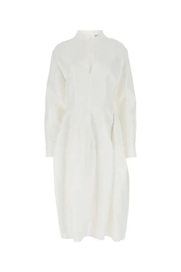 Bottega Veneta Viscose Blend Dress - White