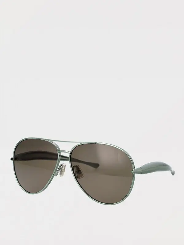 Bottega Veneta Sardine Aviator Metal Sunglasses