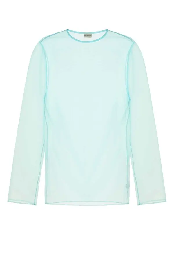 Dries Van Noten Light Organza Camille Top
