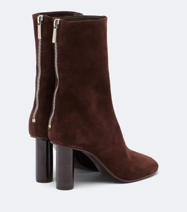 Paris Texas Alice Leather Ankle Boots - Brown