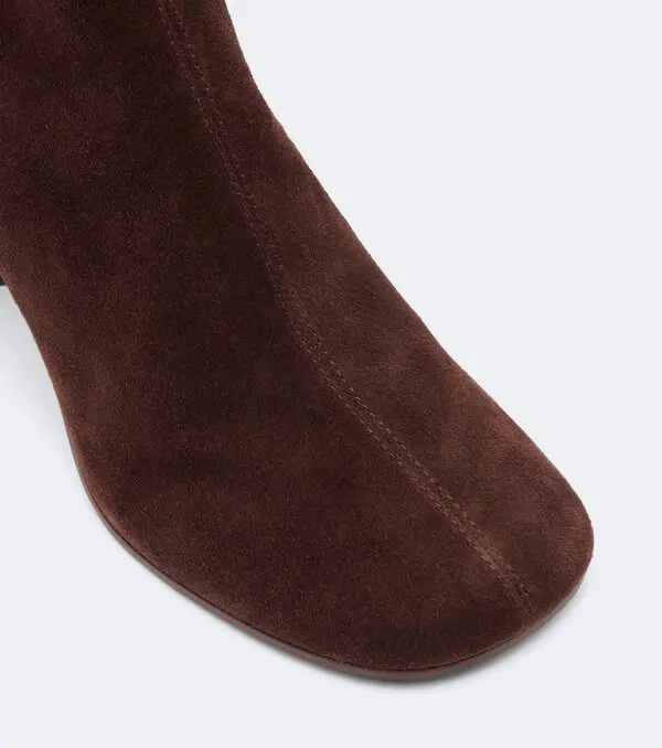 Paris Texas Alice Leather Ankle Boots - Brown