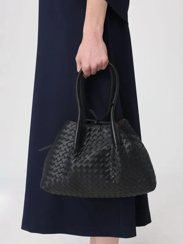 Bottega Veneta Pinacoteca Medium Woven Leather Bag
