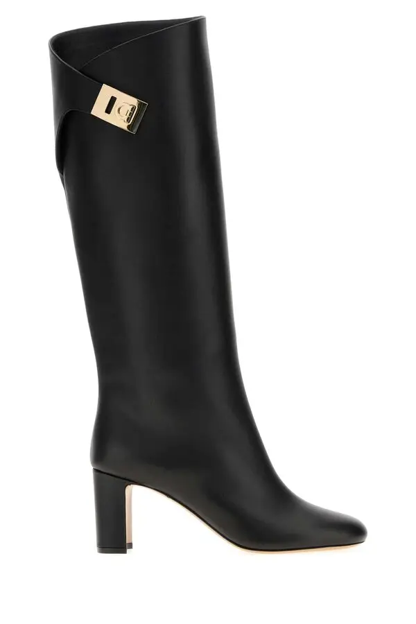 FERRAGAMO Leather Elli Boots