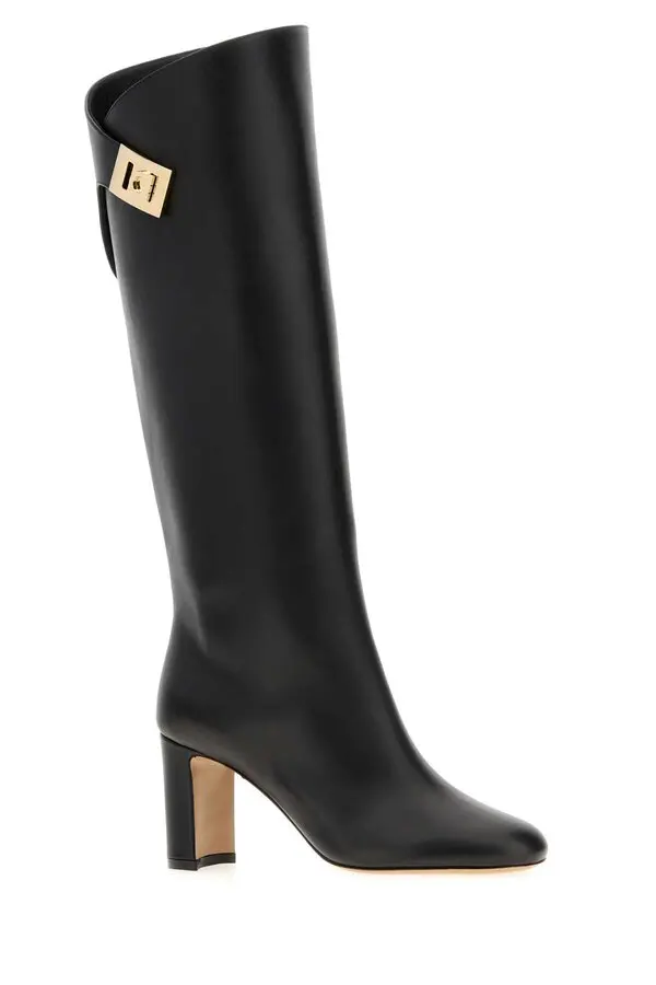 FERRAGAMO Leather Elli Boots