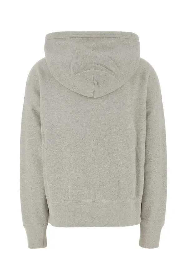 Prada Cotton Oversize Sweatshirt - Gray