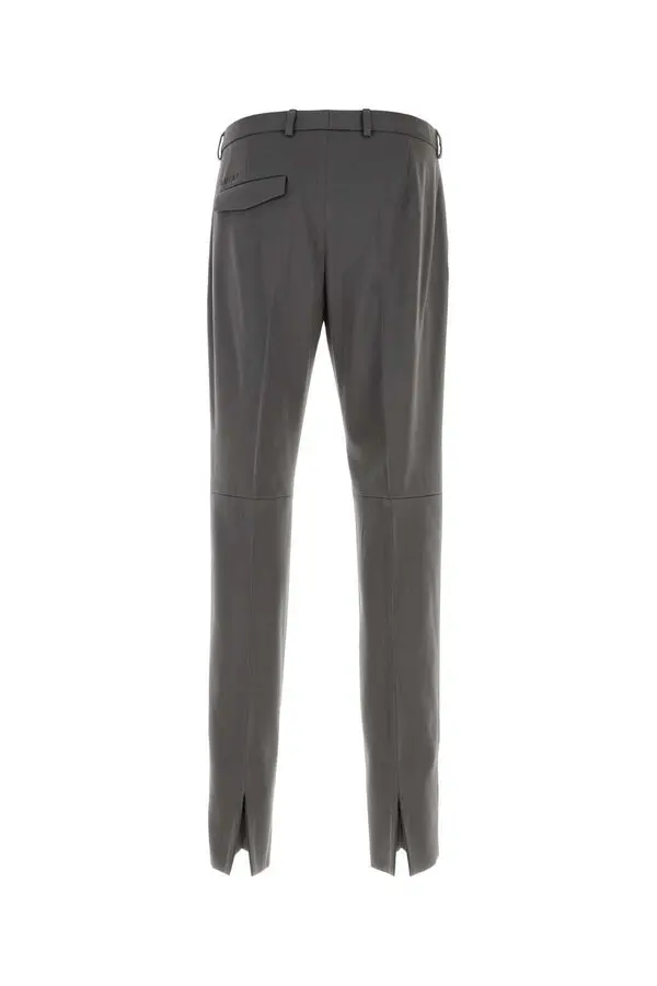 Gucci Grey Stretch Wool Pant