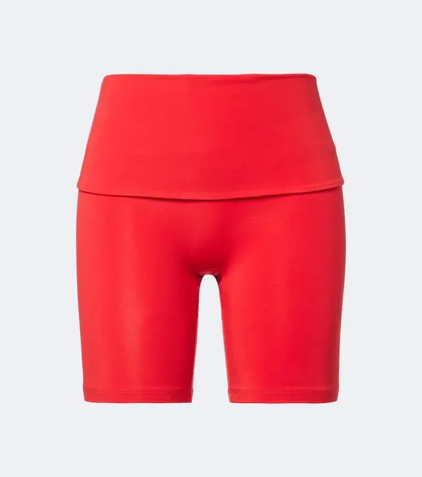 NORBA Foldover Biker Shorts