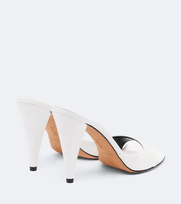 JUDE Hew Leather Mules