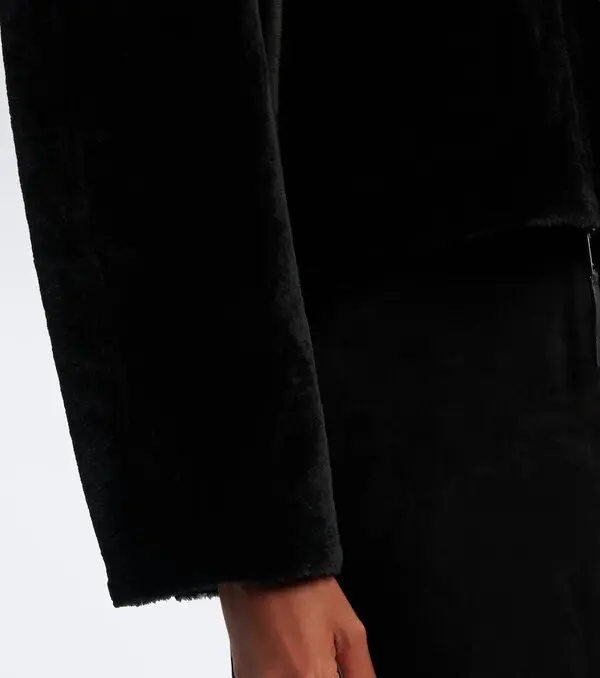JOSEPH Kyro Reversible Shearling And Leather Jacket