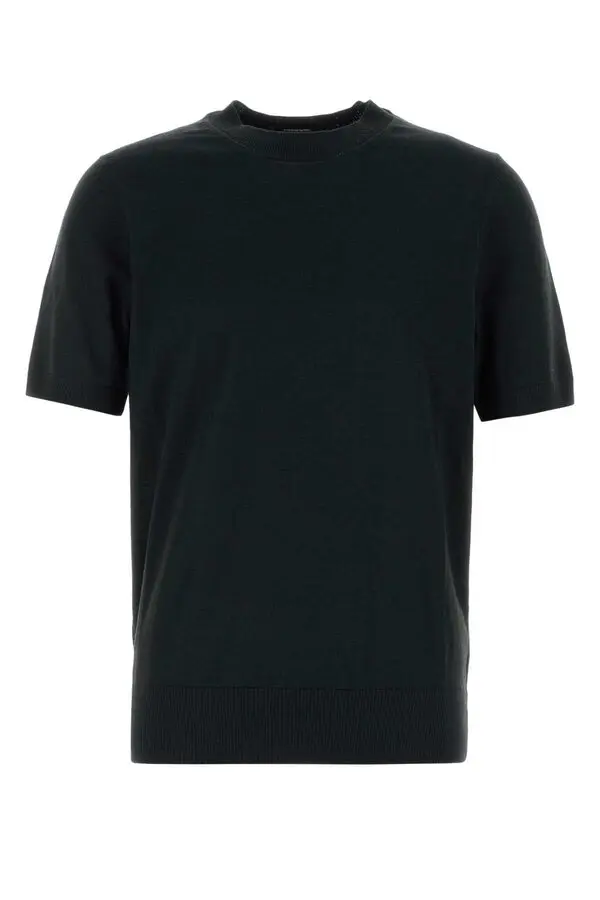 BOSS Cotton Sweater - Black