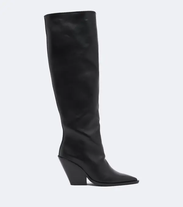 SOULIERS MARTINEZ Nevada Leather Knee-high Boots