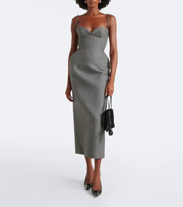 Magda Butrym Julia Small Satin Shoulder Bag