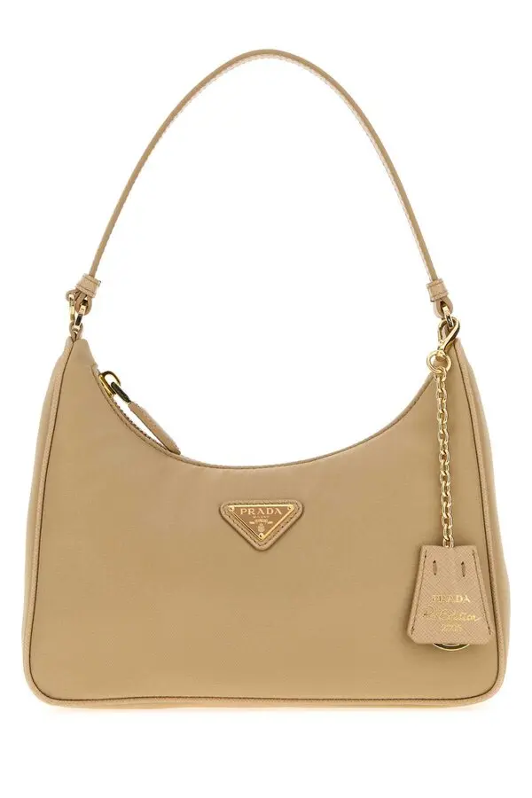 Prada Beige Re-nylon Re-edition 2005 Shoulder Bag - Brown