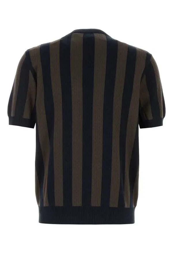 Fendi Embroidered Knit T-shirt
