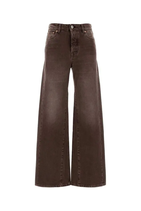 Our Legacy Denim Wide-leg Jeans - Brown