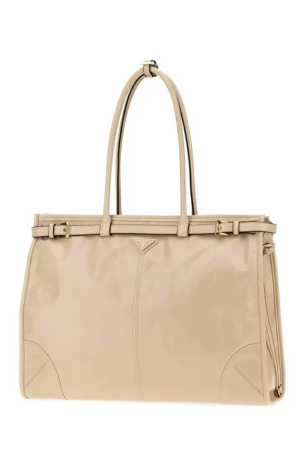 Prada Leather Shoulder Bag - Brown