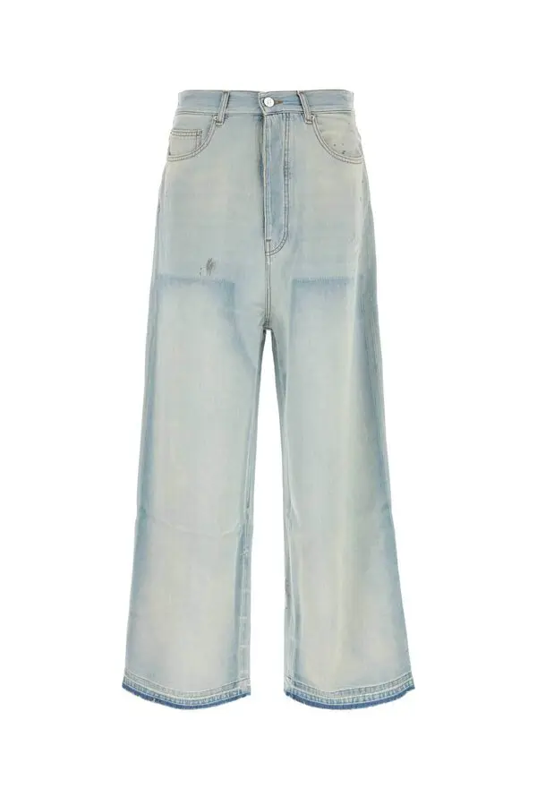 Amiri Denim Wide-leg Jeans - Blue