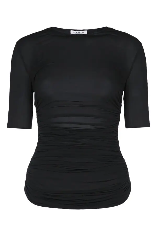 Alaïa Pleats T-shirt - Multicolor