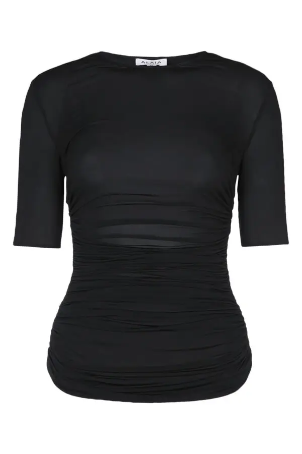 Alaïa Pleated T-shirt