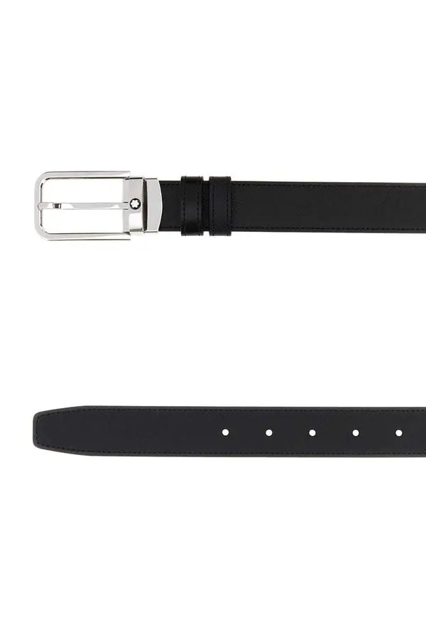 Montblanc Leather Reversible Belt