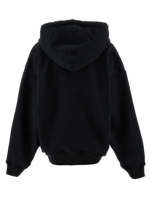Off-White Off Stamp Hooded Sweatshirt - Black
