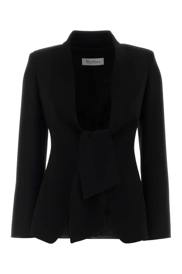 Max Mara Crepe Polo Blazer