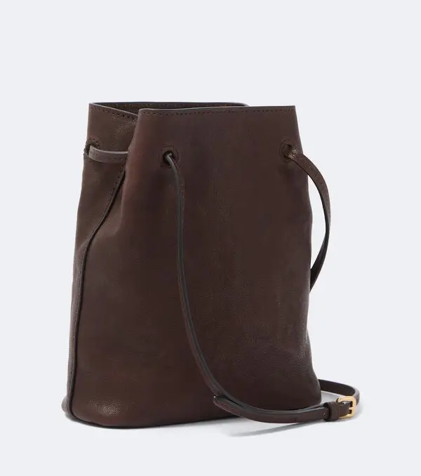 Miu Miu Mini Leather Bucket Bag