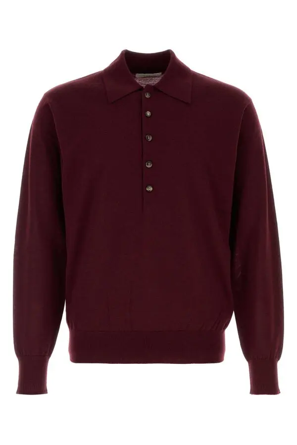 Dries Van Noten Merino Wool Sweater - Purple