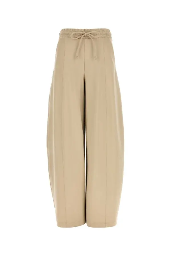 Max Mara Beige Nylon Blend Olmo Joggers