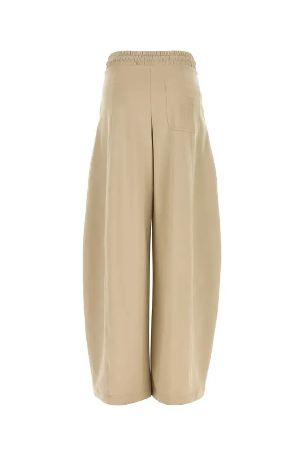 Max Mara Beige Nylon Blend Olmo Joggers