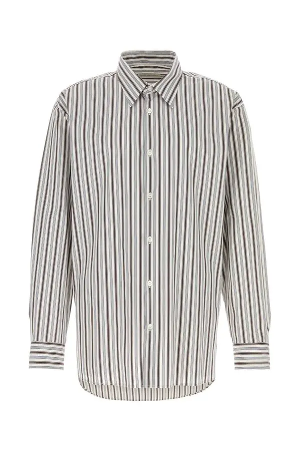 Dries Van Noten Embroidered Poplin Croom Shirt